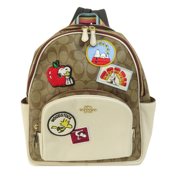Coach | Bags | Coach C415 Peanuts Collaboration Backpackdaypack Pvc ...